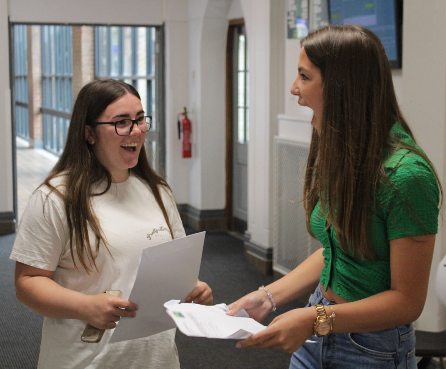 A-Level Results Day - Helsby High School